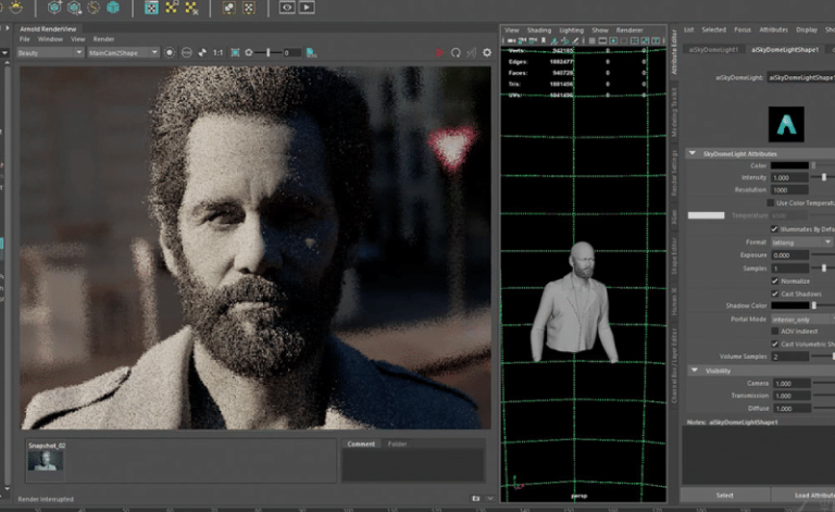 【中文字幕】MAYA教程 – 写实角色外观照明开发 Photorealistic Character Look Dev In Maya_CGalpha