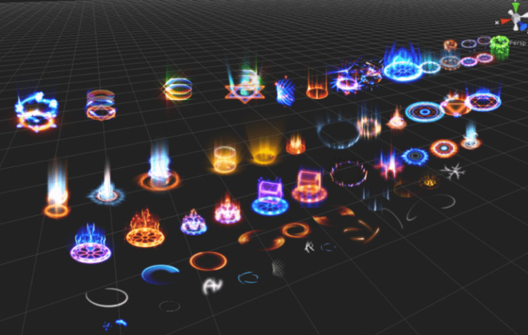 Unity – 魔法特效 FX Magic Circle_CGalpha