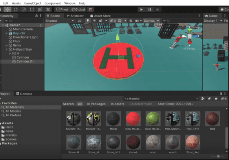 用立方体和球体创建3D游戏资产 Create 3D Game Assets with Cubes and Sphere in Unity_CGalpha